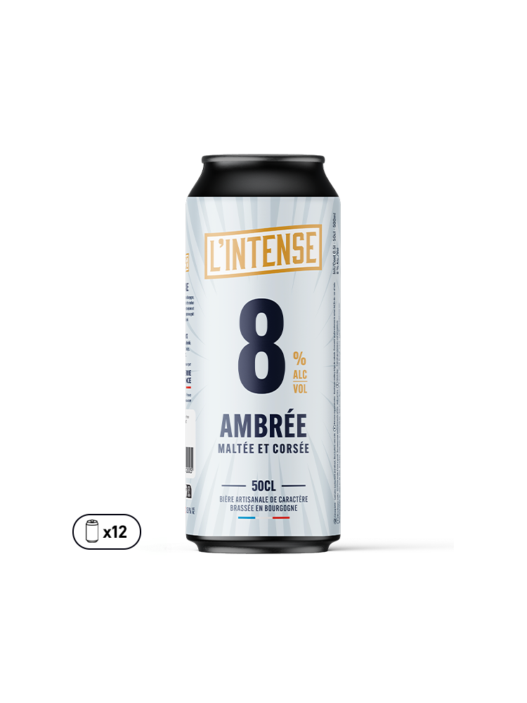 L'intense - Ambrée – Brasserie de France - Campus brassicole engagé